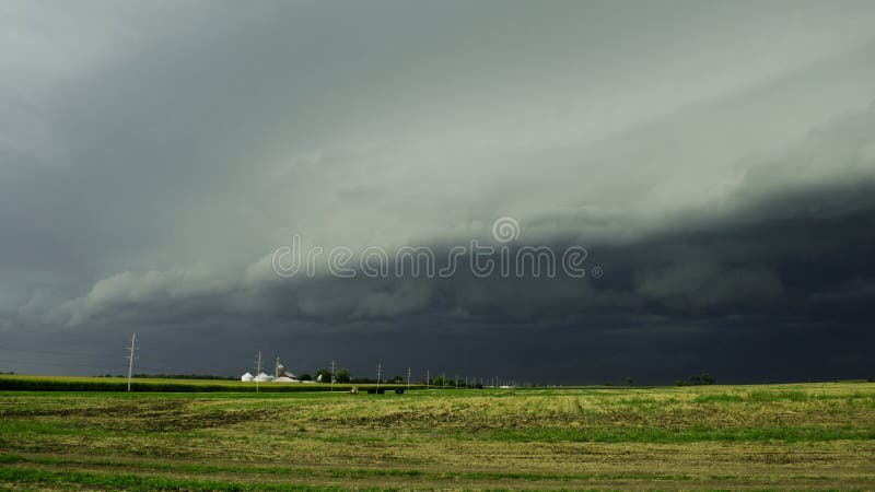 Scary Cloud stock photo. Image of nature, severe, weather - 33401606