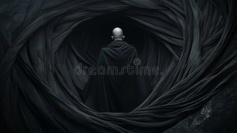 Scary Dark Nightmare Horror Creature Stock Illustration - Illustration ...
