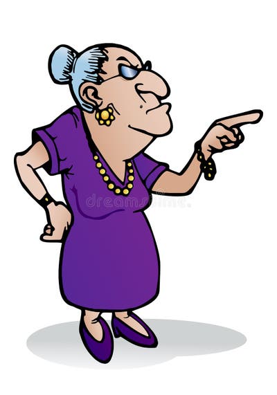 Scary Old Woman Stock Illustrations – 2,083 Scary Old Woman Stock ...