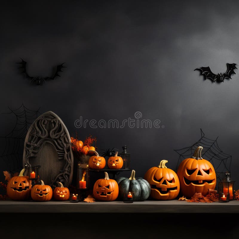 Scary Halloween Skeleton Dancing Stock Illustration - Illustration of ...