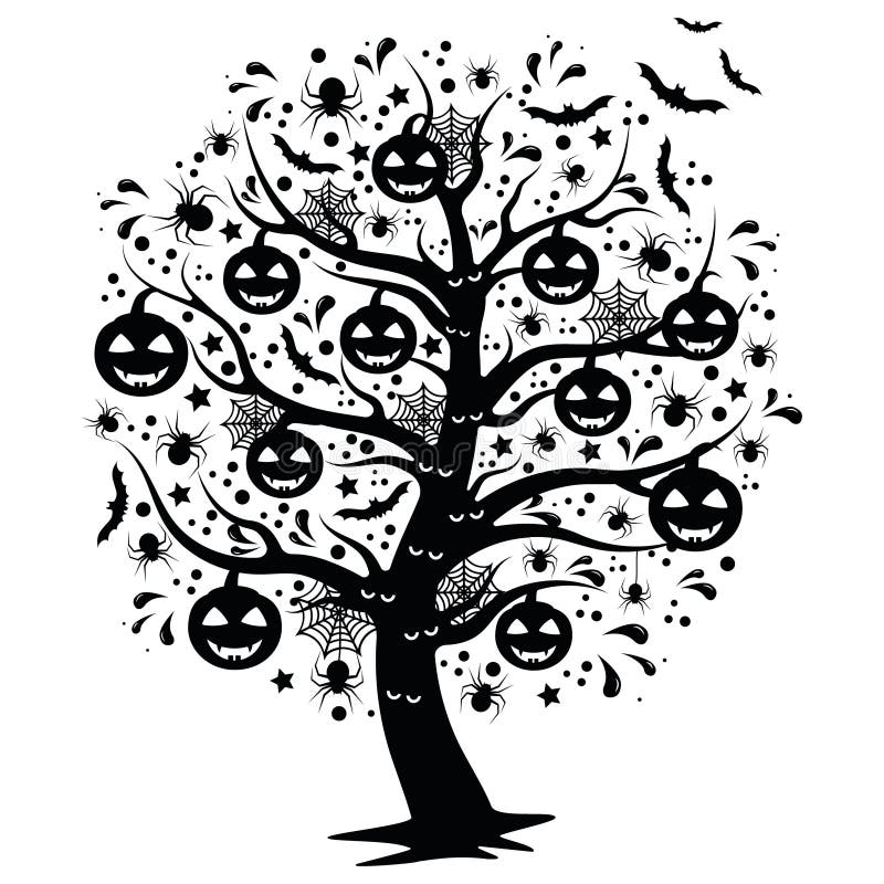 Haunted Tree Clip Art