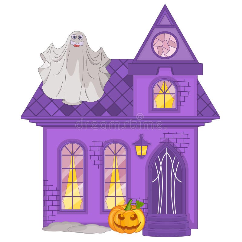 Ghost House Cartoon Stock Illustrations – 5,101 Ghost House Cartoon ...