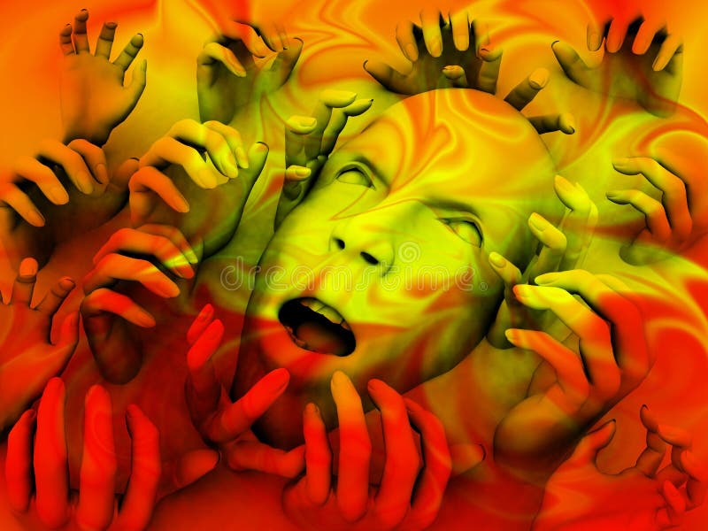 Scary Head 43 stock photo. Image of migraine, horrifying - 2327456