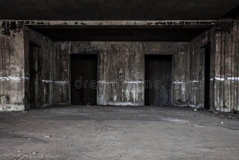 Scary lift hall stock photo. Image of grunge, abstract - 67298050