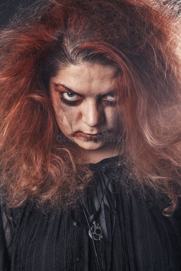 Scary look stock photo. Image of gothic, halloween, crying - 48890902