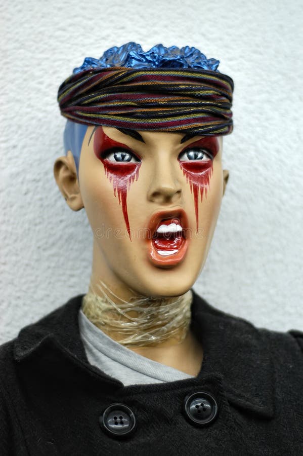 Scary Mannequin stock photo. Image of lunatic, unamiable - 24455680