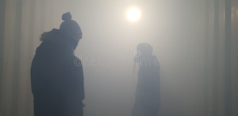 Scary Mist stock photo. Image of room, halloween, horror - 131930166