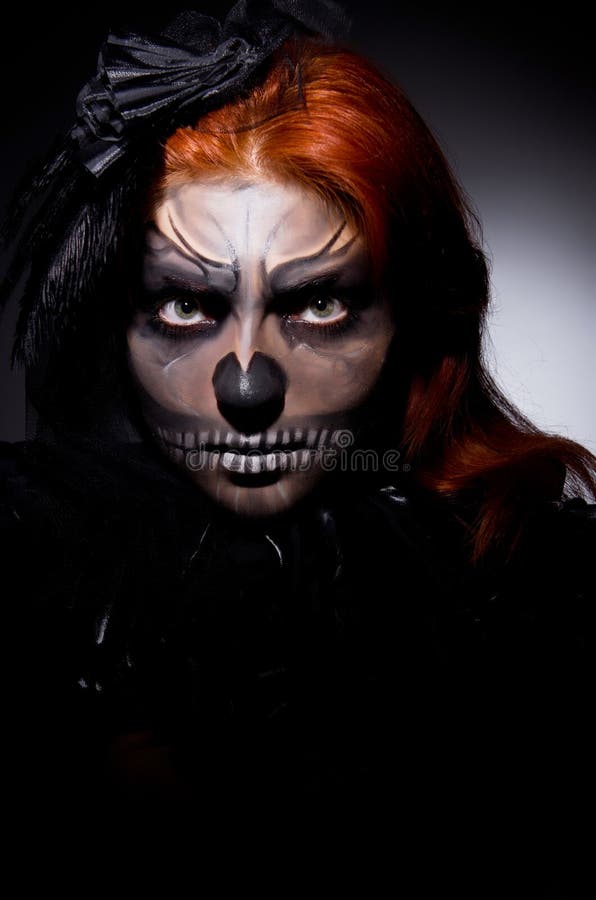 Scary monster stock photo. Image of death, girl, horror - 39268690