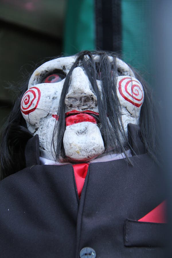 Scary Monster Face. stock photo. Image of frighten, creepy - 260351612