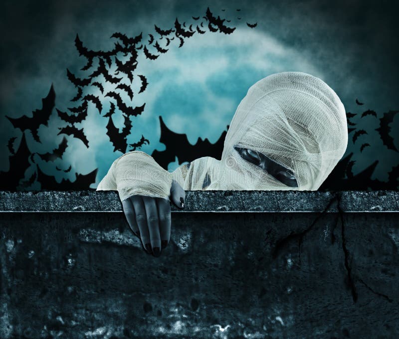 Scary mummy stock photo. Image of color, head, egyptian - 33120810