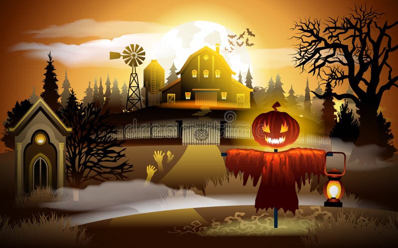 Farm Sunset Background Stock Illustrations – 48,638 Farm Sunset ...