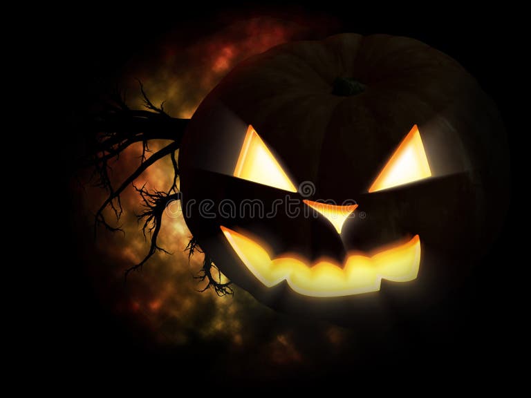 Scary Horrible Pumpkin Stock Illustrations – 1,175 Scary Horrible ...