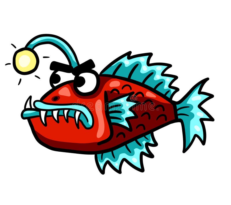 Scared Fish Clipart