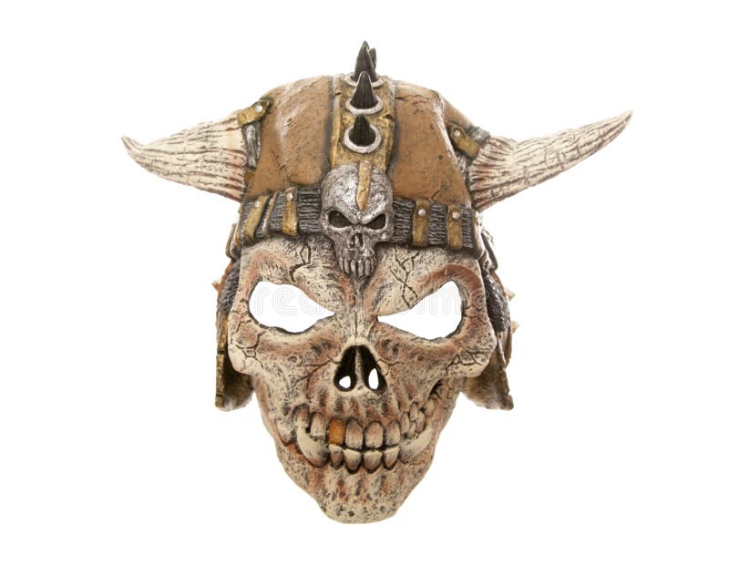Scary skull halloween mask stock image. Image of devil - 56434579