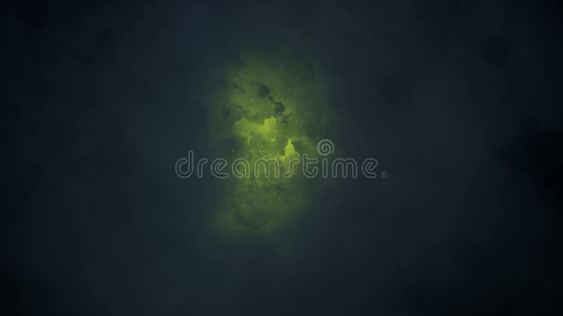 Scary and Spooky Light Above Clouds in a Middle of a Storm Stock Video ...