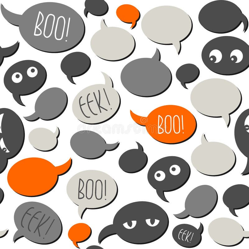 Silhouette Head Talk Bubbles Stock Illustration - Illustration of ...