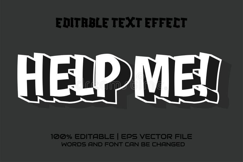 Text effect editable. stock vector. Illustration of alphabet - 240721232