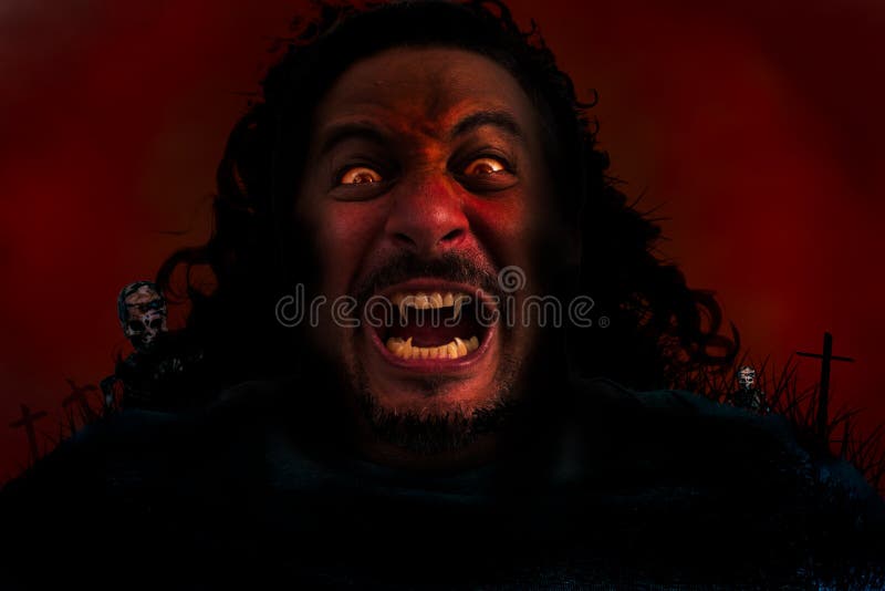 Scary vampire girl stock photo. Image of scary, lens - 39652302