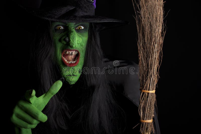 Scary Witch. Stock Photos - Image: 26458473