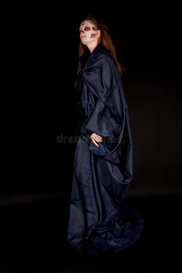 Scary zombie woman stock photo. Image of fear, skeleton - 11652842