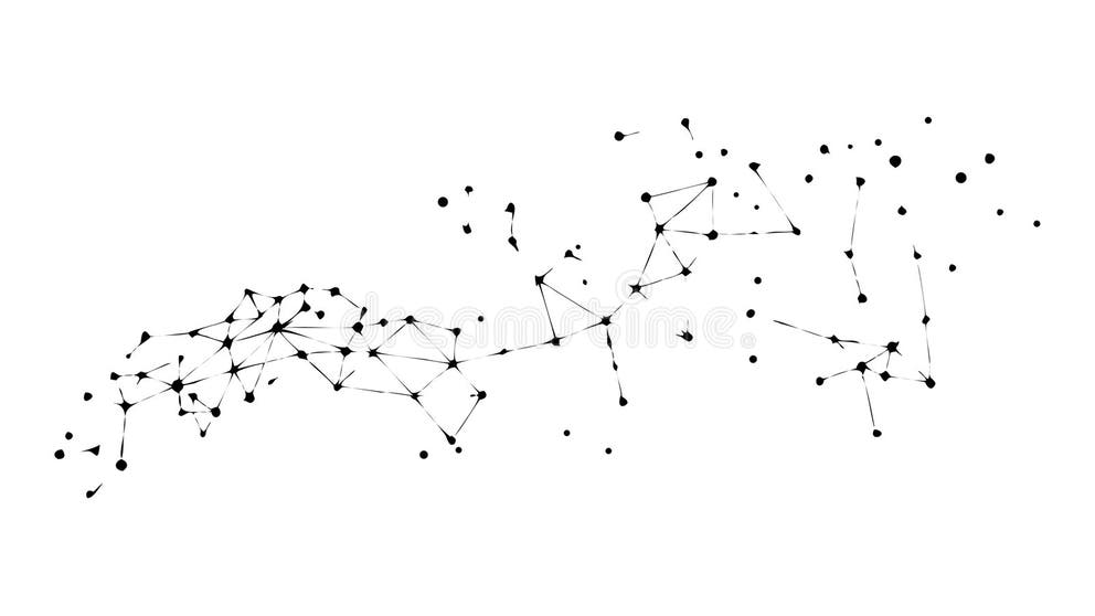 Scatter Dots Abstract Texture Small Particles Vector, Vector Design ...