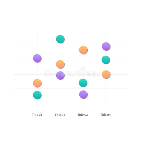 Scatter Plot Infographic Chart Design Template Stock Vector ...