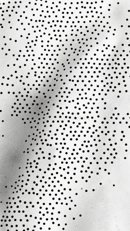 Scattered Abstract Black Dots Stock Illustration - Illustration of ...