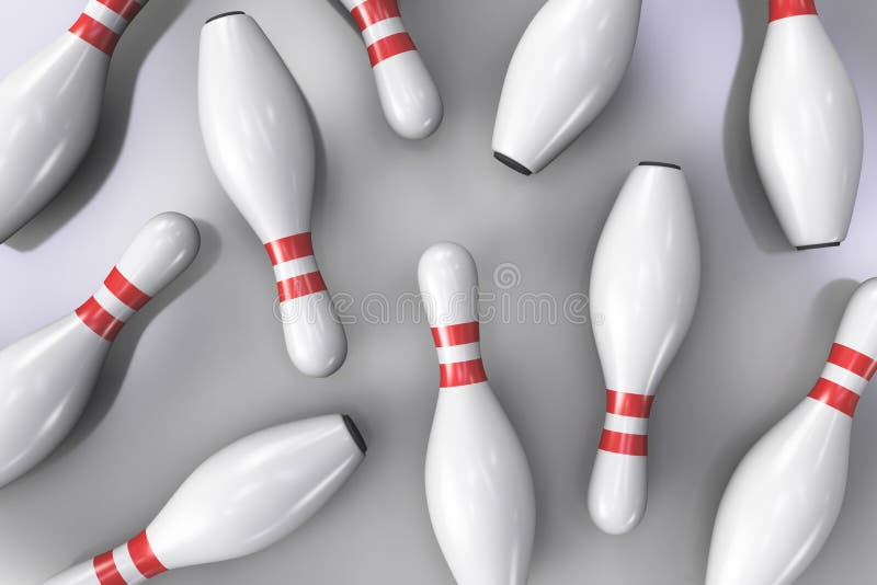 Bowling Pins Top View Stock Illustrations – 27 Bowling Pins Top View ...