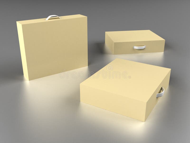 Scattered boxes stock illustration. Illustration of handhold - 11043464