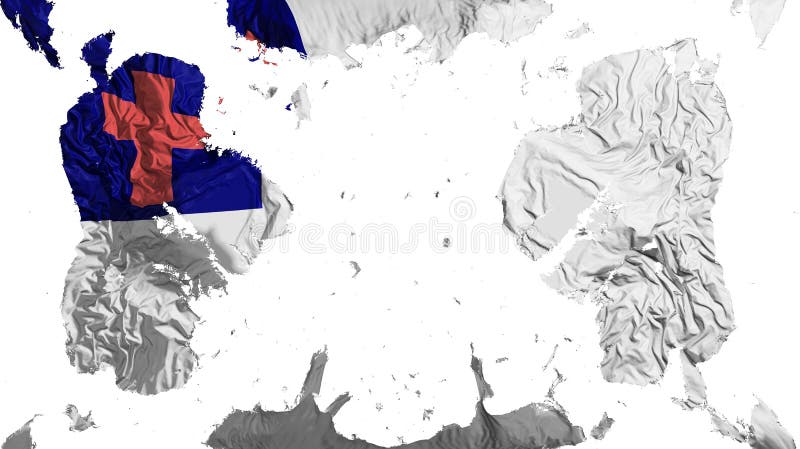 Scattered Christian flag stock illustration. Illustration of religion ...