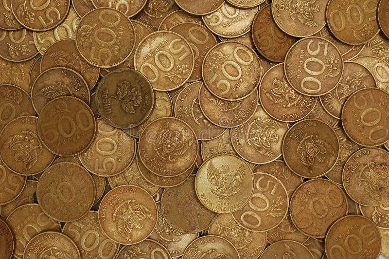 Scattered coins stock photo. Image of business, dimes - 26003738