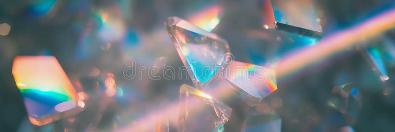 Scattered Crystal Flares Create a Dazzling Texture with a Subtle ...