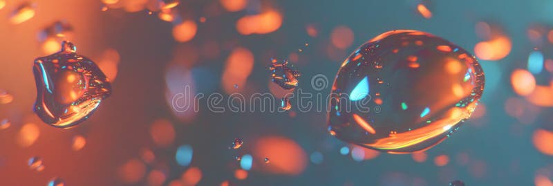 Scattered Droplets Create a Striking Visual on a Textured Surface with ...