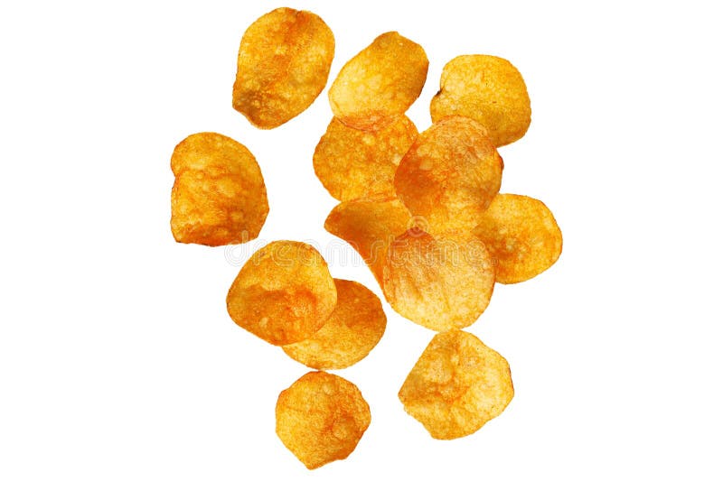 304 Scattered Potato Chips White Stock Photos - Free & Royalty-Free ...