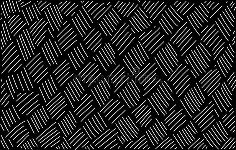 Scattered Geometric Line Shapes. Hand Drawn Doodle Elements. Abstract ...