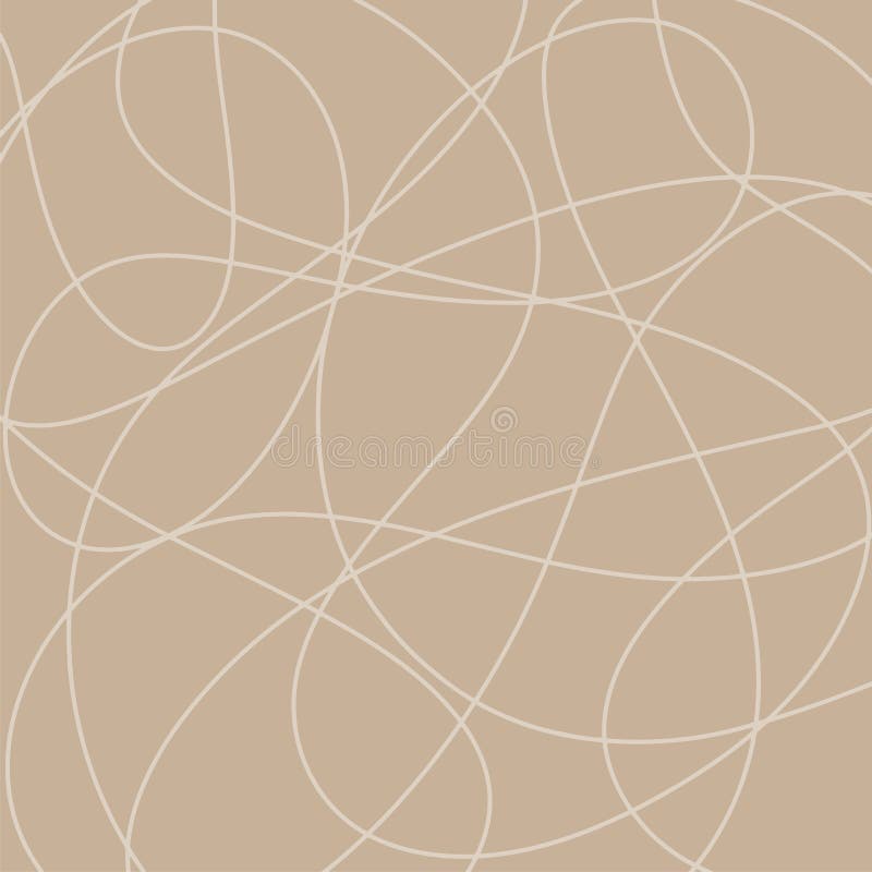 Scattered Geometric Line Shapes. Hand Drawn Doodle Elements. Abstract ...