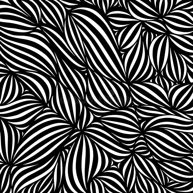 Scattered Geometric Line Shapes. Hand Drawn Doodle Elements. Abstract ...