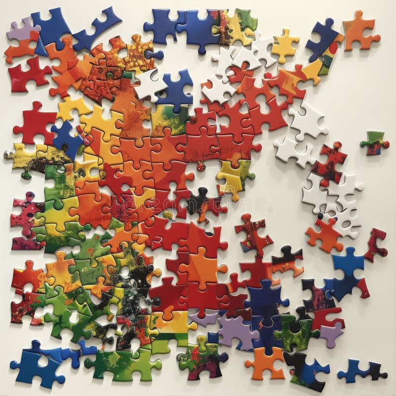 Puzzle patterns stock vector. Illustration of patterns - 2800940