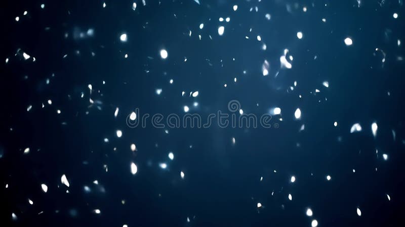 Scattered Light Particles Against a Dark Background Stock Footage ...