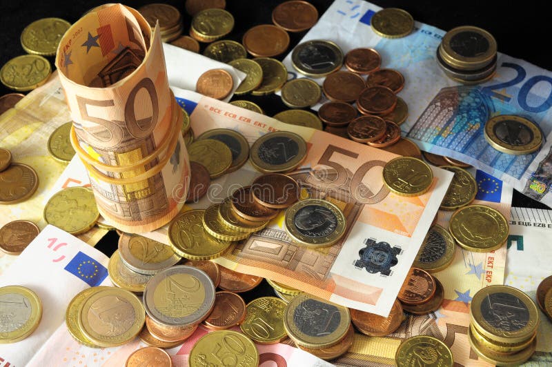 Scattered Money stock image. Image of dollar, currency - 35785139