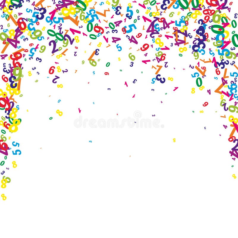 Numbers in Colorful Gradient Frames. Vector Set Stock Vector ... Numbers in Colorful Gradient Frames. Vector Set Stock Vector ...