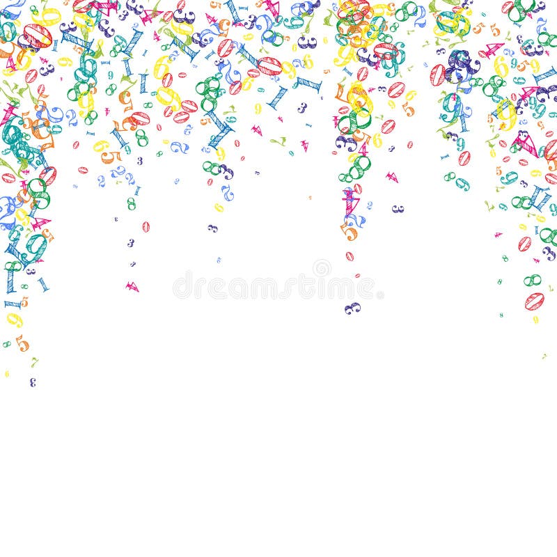Numbers in Colorful Gradient Frames. Vector Set Stock Vector ... Numbers in Colorful Gradient Frames. Vector Set Stock Vector ...