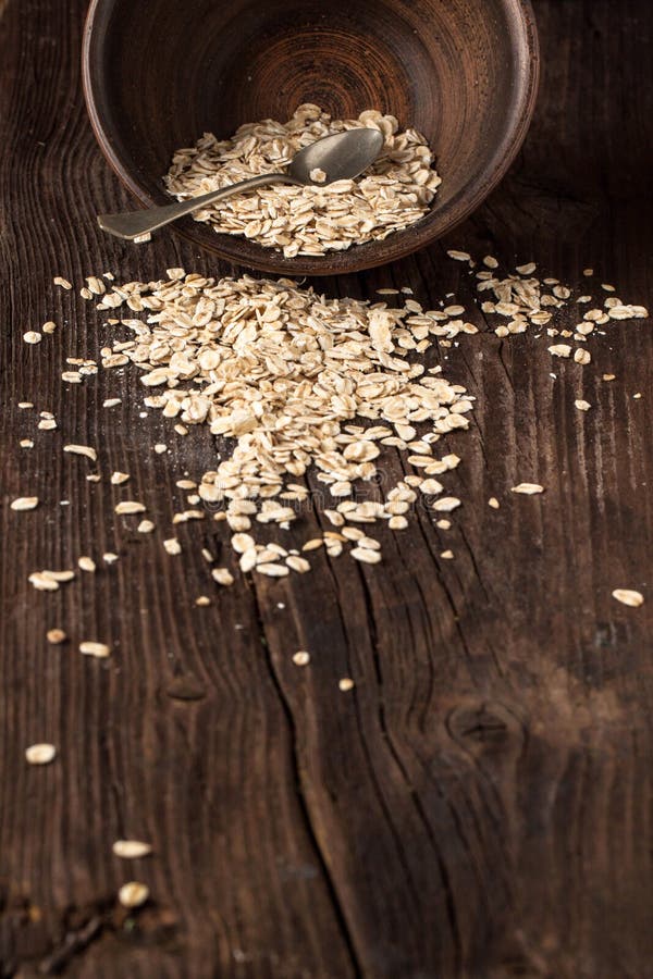 Scattered oatmeal stock image. Image of ripe, food, agriculture - 29277927