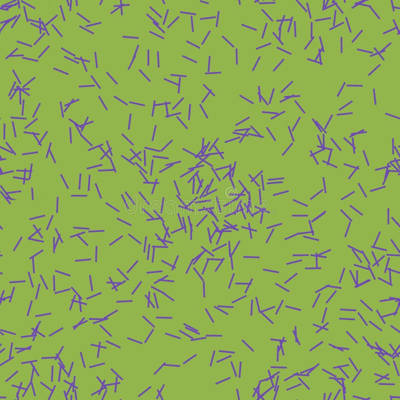 Scattered Orange Sticks on Blue Repeating Pattern Stock Illustration ...