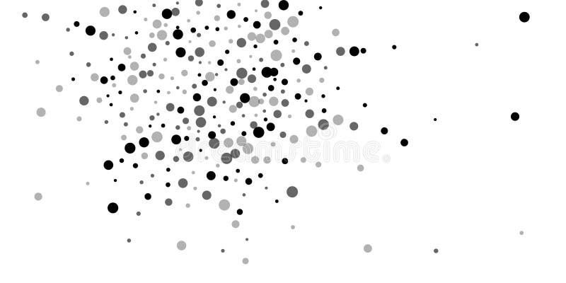 Scattered Random Black Dots. Dark Points Dispersio Stock Vector ... Scattered Random Black Dots. Dark Points Dispersio Stock Vector ...