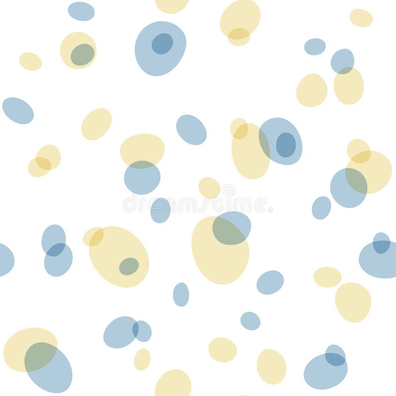 Scattered Round Spots Seamless Pattern. Simple Endless Print Stock ...