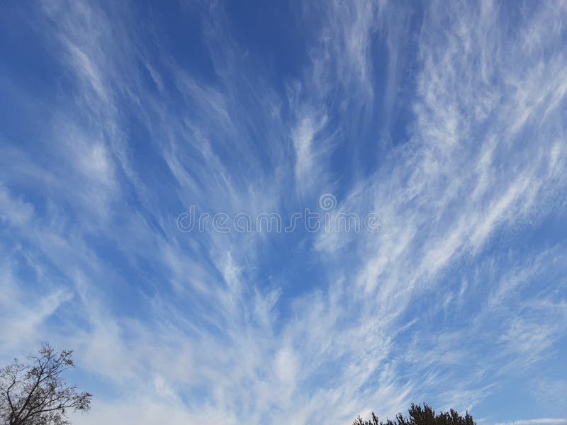 Scattered Sky White Blue Different Stock Image - Image of blue, white ...