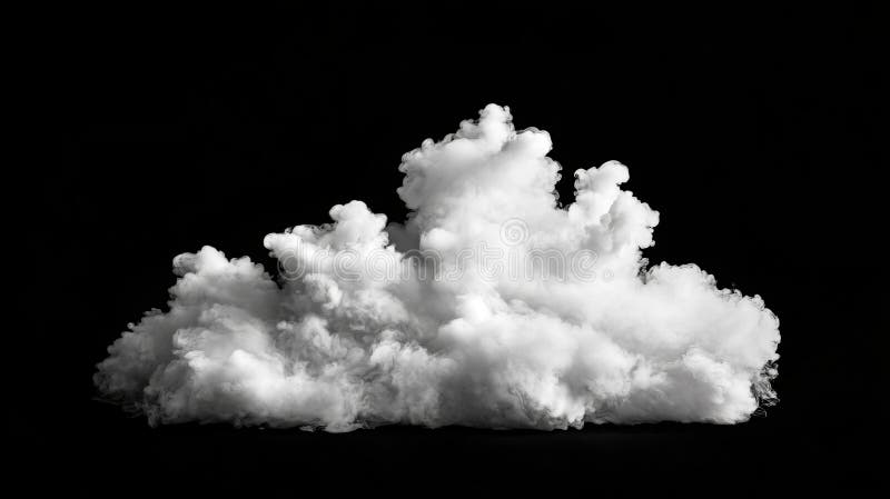 Scattered Smoke on a Black Background Stock Image - Image of shadow ...