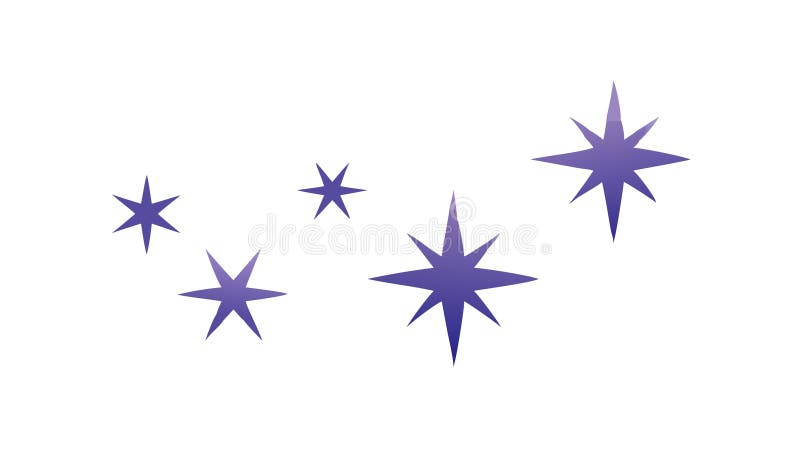 Scattered Stars Celestial Bodies Vector, Vector Design Generative AI ...