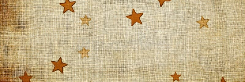 Scattered Tiny Stars on Creamy Linen Texture Create a Lapki-style ...
